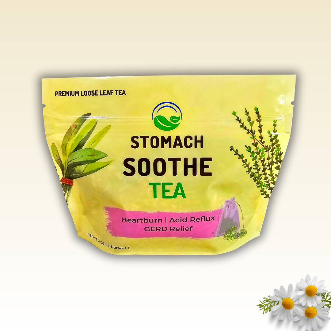 Stomach Soothe Tea - Acid Reflux & Heartburn Relief – Soothe Naturals