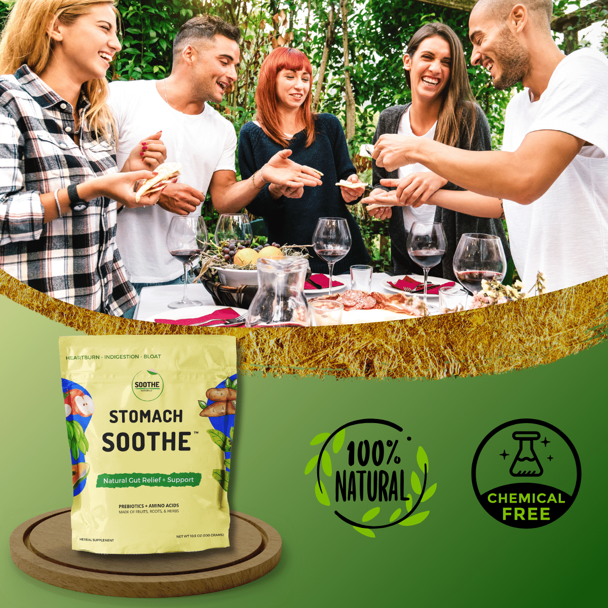 Stomach Soothe - Natural Heartburn Relief & Gut Support – Soothe Naturals