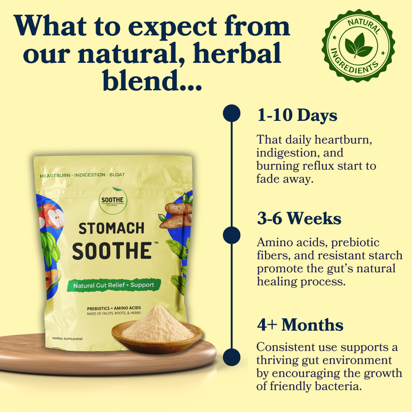 Stomach Soothe - Natural Heartburn Relief & Gut Support – Soothe Naturals